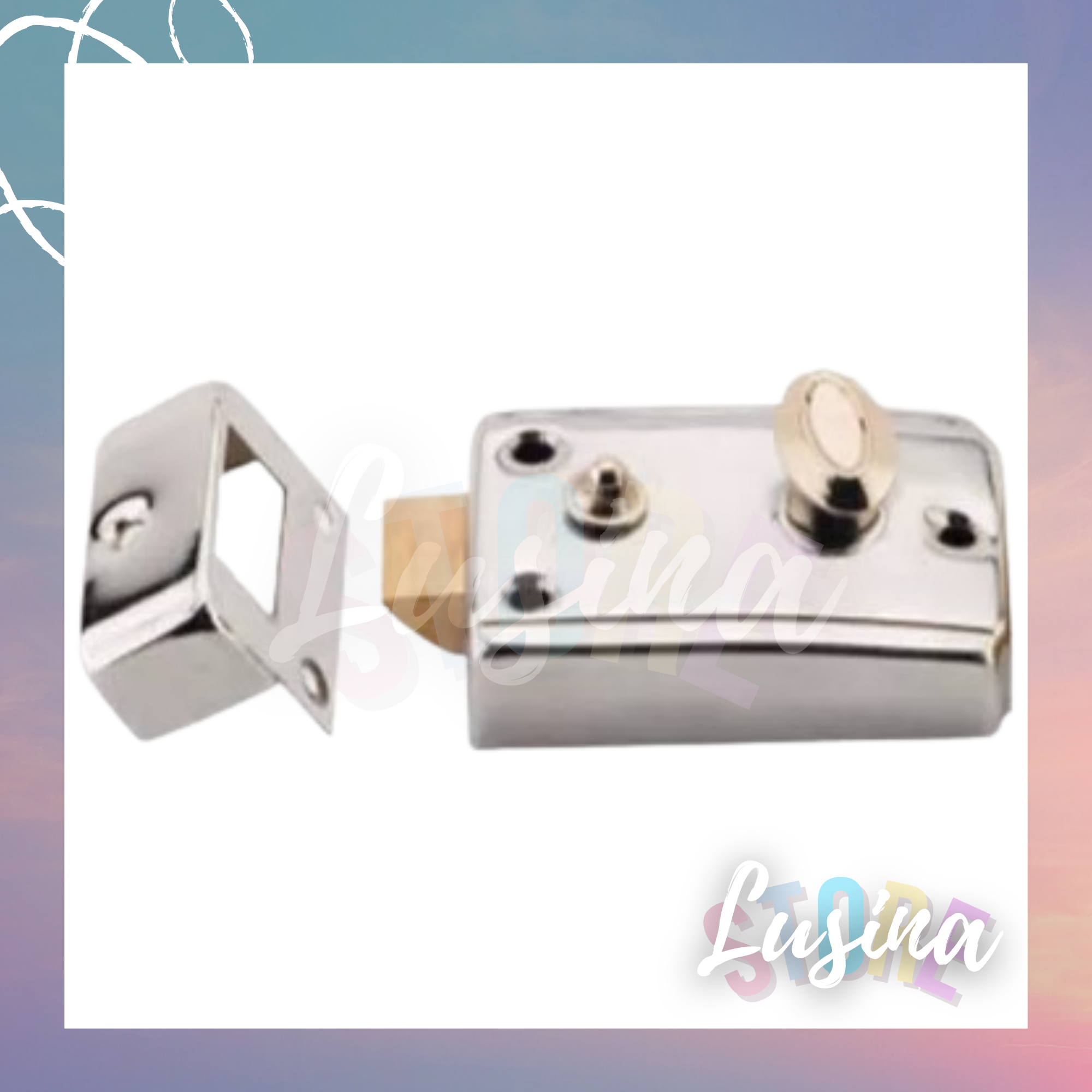 Amerilock Rim Night Latch Door Lock Heavy Duty | Lazada PH