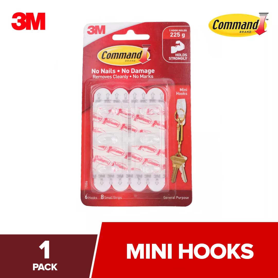 3M Command Mini Hooks | Lazada PH