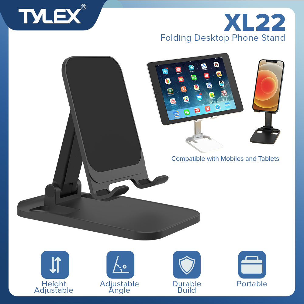 TYLEX XL22 Universal Folding Desktop Phone Stand Holder Extandable ...
