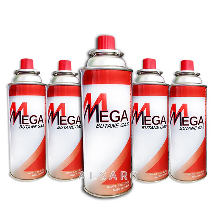 MEGA Butane Gas 5PCS | Lazada PH