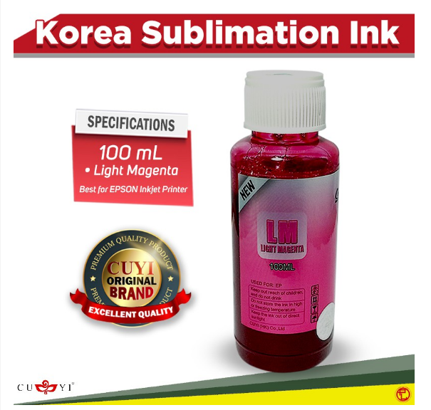 CUYI 100ml Korea Sublimation Ink For Modified Printer Paper Anti ...