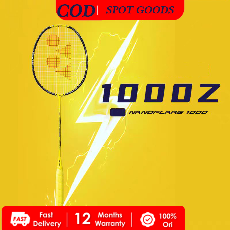 YONEX badminton original racket set NANOFLARE 1000ZZ Badminton Racket Full Carbon Single 4U 26 ...