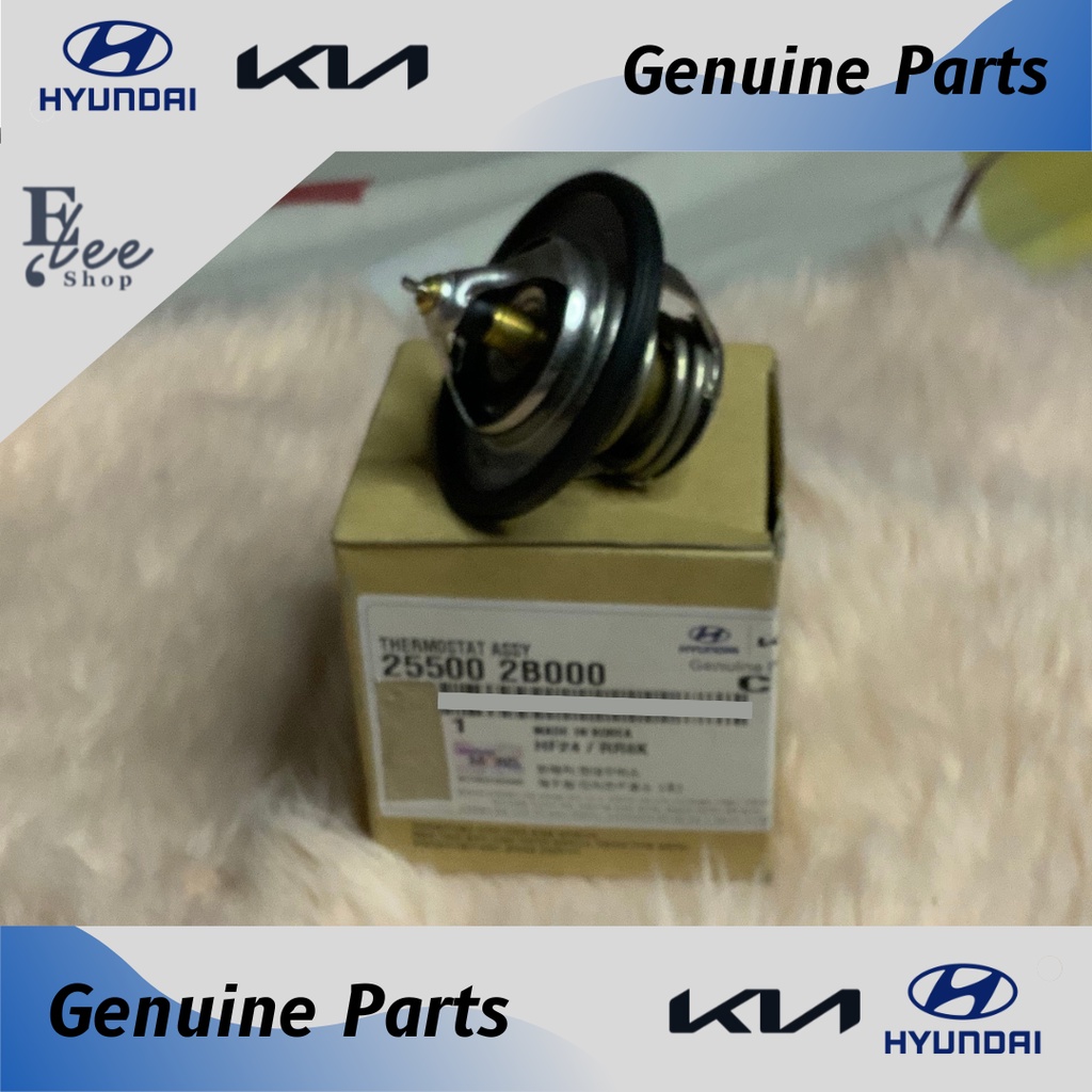 THERMOSTAT VALVE 82° 255002B000 for Accent, Elantra, Rio, Soul, Picanto ...