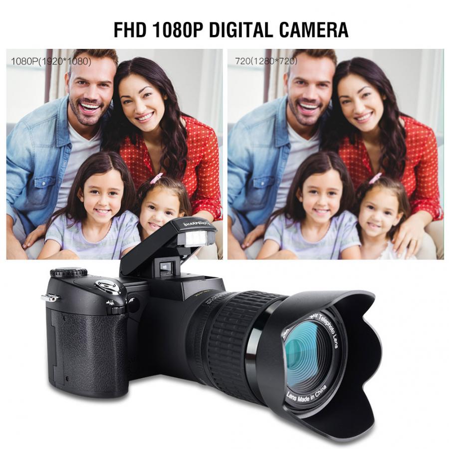 HD 2023 POLO D7100 Digital Camera 33Million Pixel Auto Focus Professional SLR Video Camera 24X ...