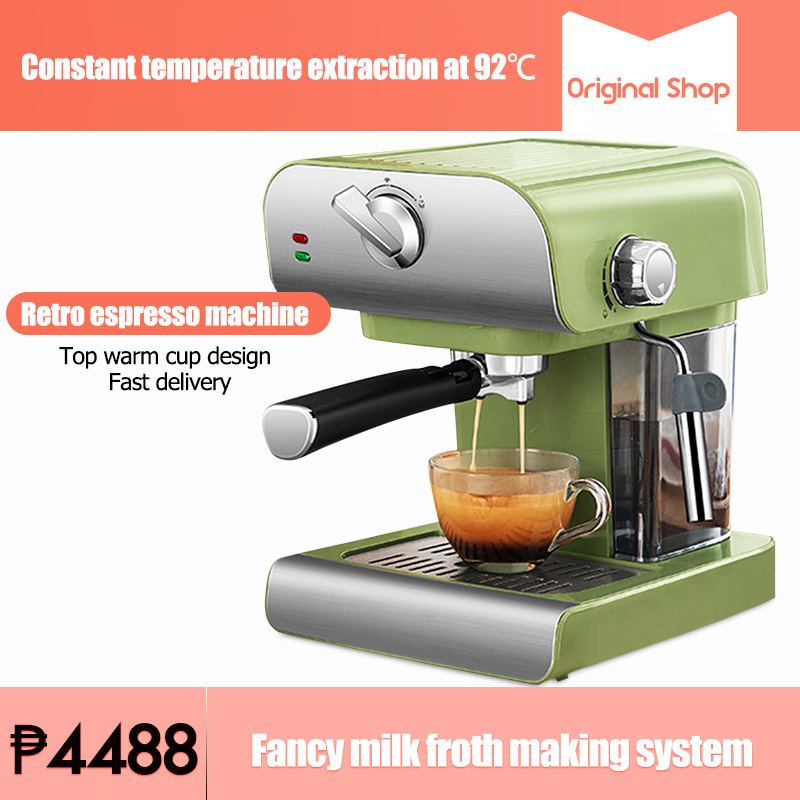 Coffee machine Semi-automatic coffee machine Espresso machine Small ...