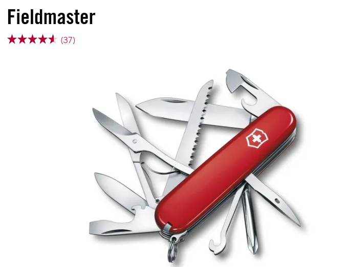 VIctorinox Swiss Army Knife Fieldmaster | Lazada