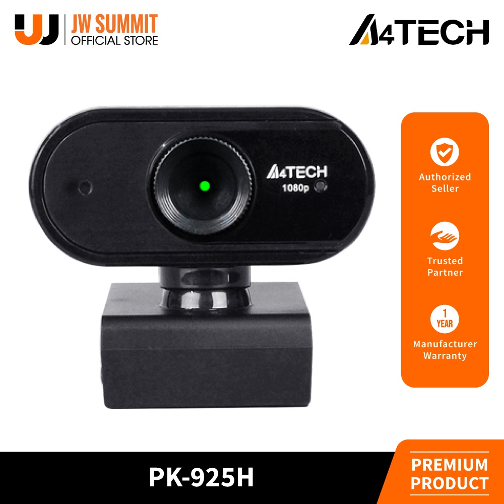 A4Tech PK-925H Full HD 1080P Fixed Focus Webcam | Lazada PH