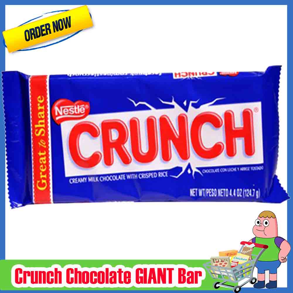 Nestle Crunch GIANT BAR 124g bar | Lazada PH