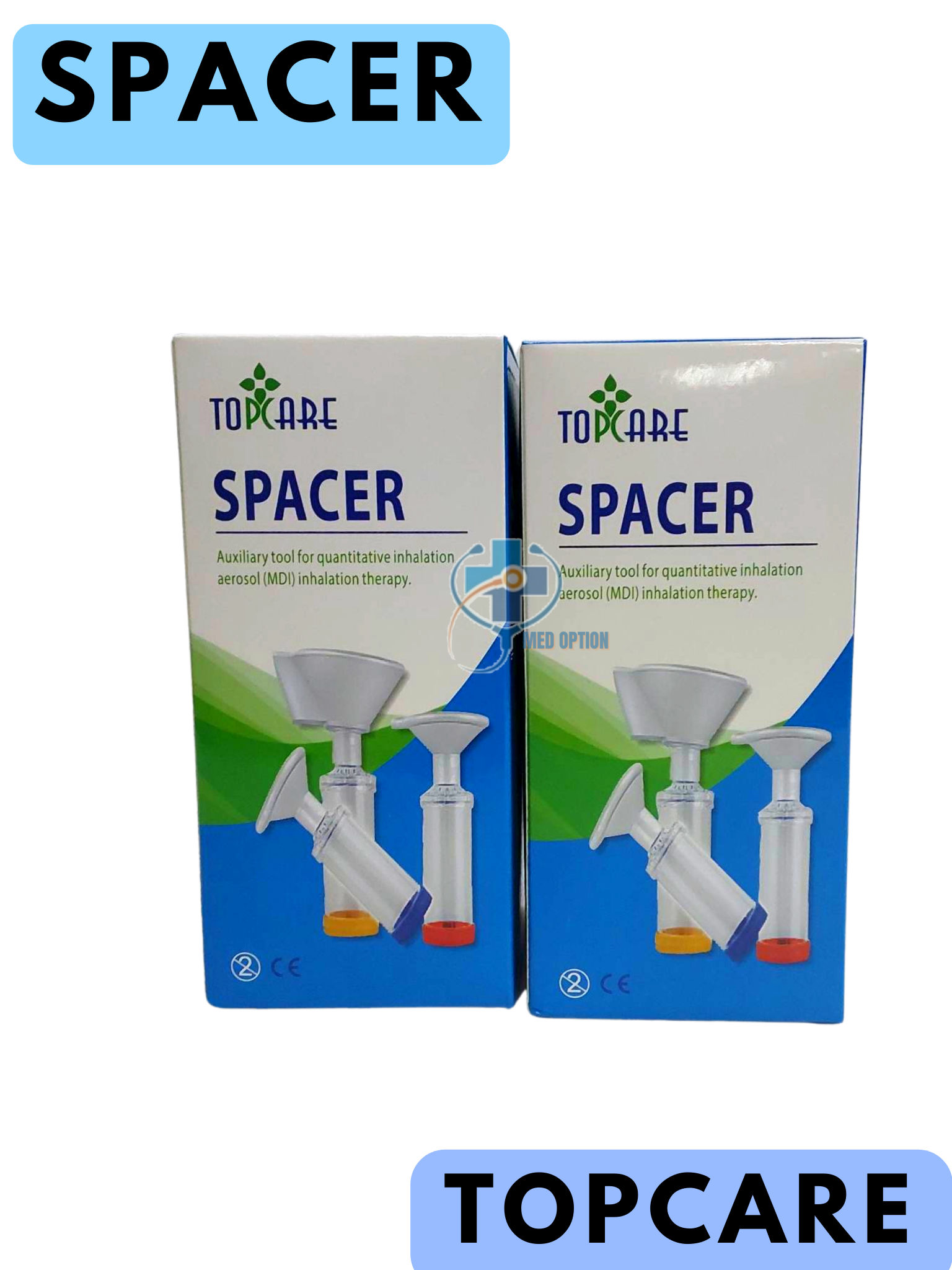 Spacer/Aerochamber with PVC Mask/ Medical Home Care Portable Asthma ...