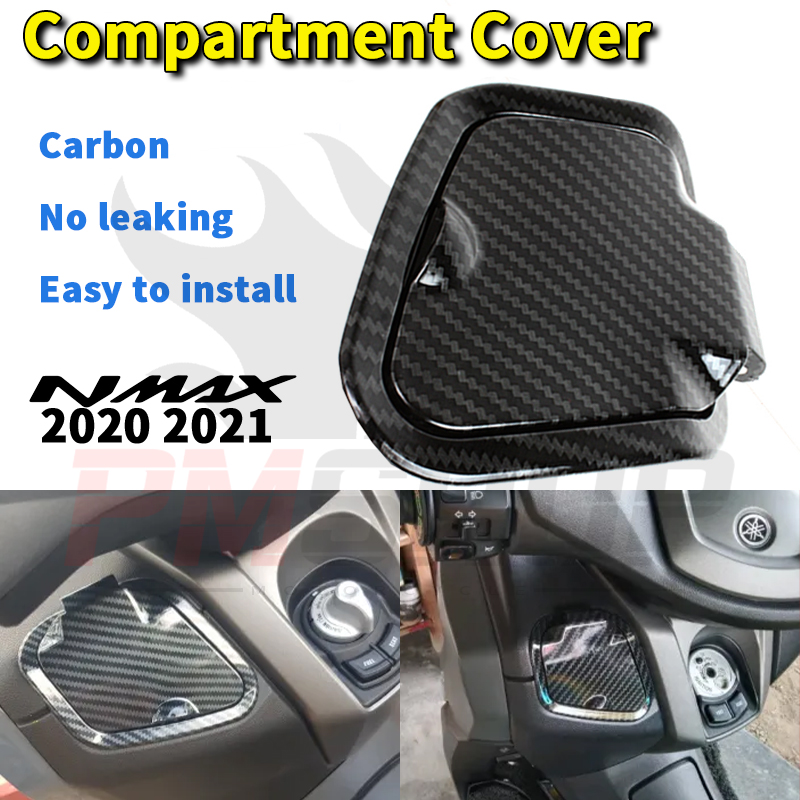PMShop Nmax 2020 / Nmax 2021 Carbon Air Filter Cover Crank Case ...