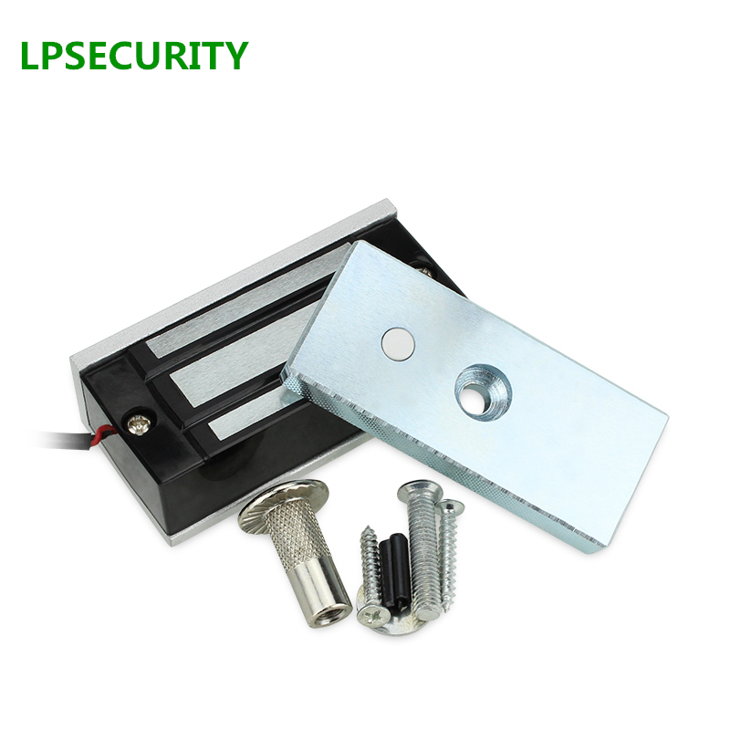 Electronic Door Lock Mini Magnetic Locks 60KG DC 12VDC 24VDC 100LBS EM ...
