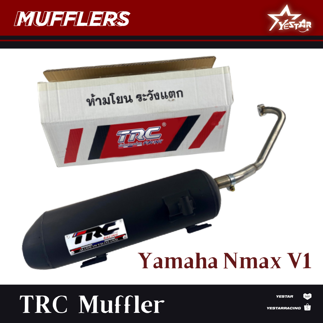 YeStar Yamaha Nmax V1 TRC Muffler Pipe Full Exhaust System Motorcycle ...