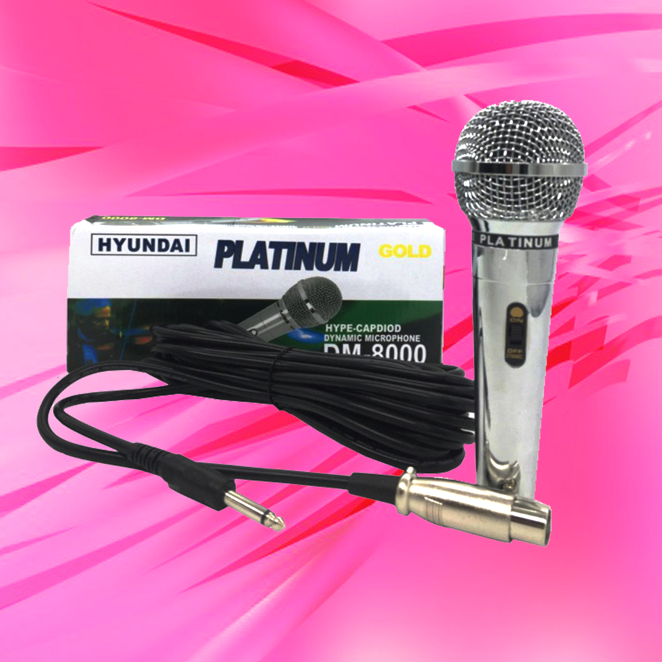 HYUNDAI PLATINUM DM-8000 Hyper-Cardioid Microphone | Lazada PH