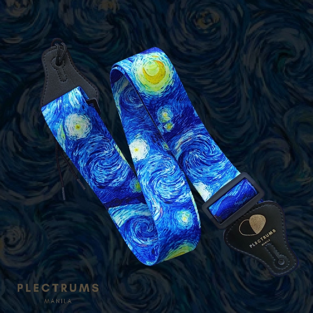 BEST SALE!!ﺴ Van Gogh The Starry Night Acoustic Electric Guitar Strap ...