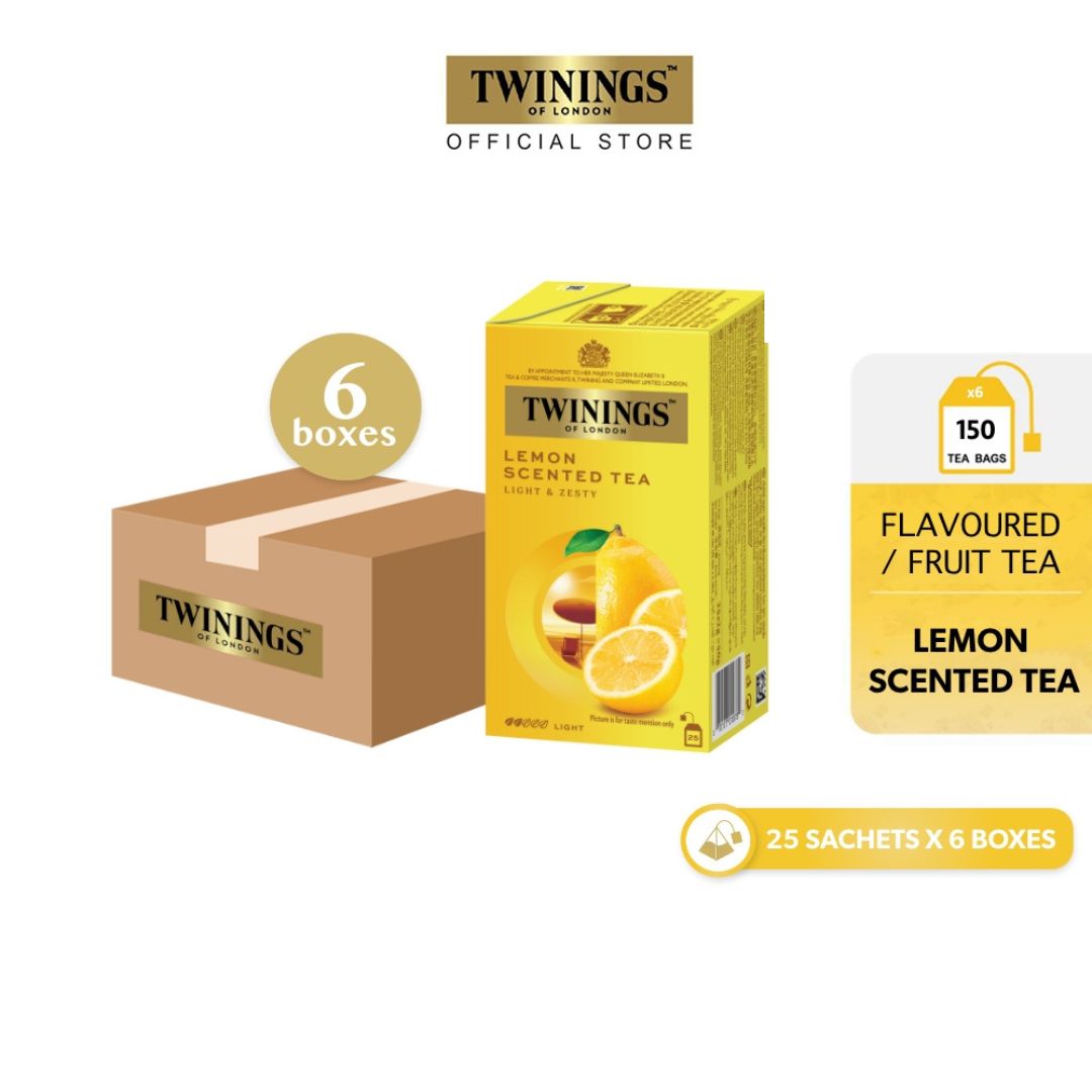 Twinings Lemon Scented Tea 25s set of 6 | Lazada PH