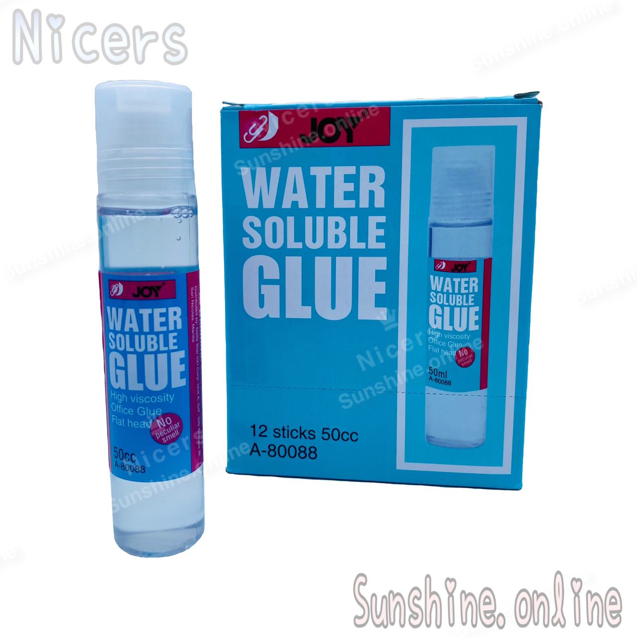 JOY Water Soluble Clear Glue 50cc #A-80088 | Lazada PH