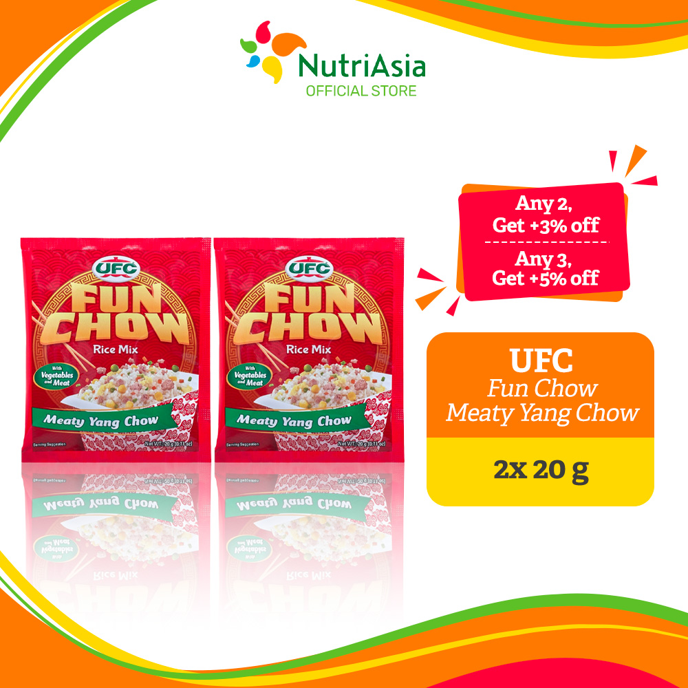 UFC Fun Chow Rice Mix Meaty Yang Chow Set of 2 | Lazada PH