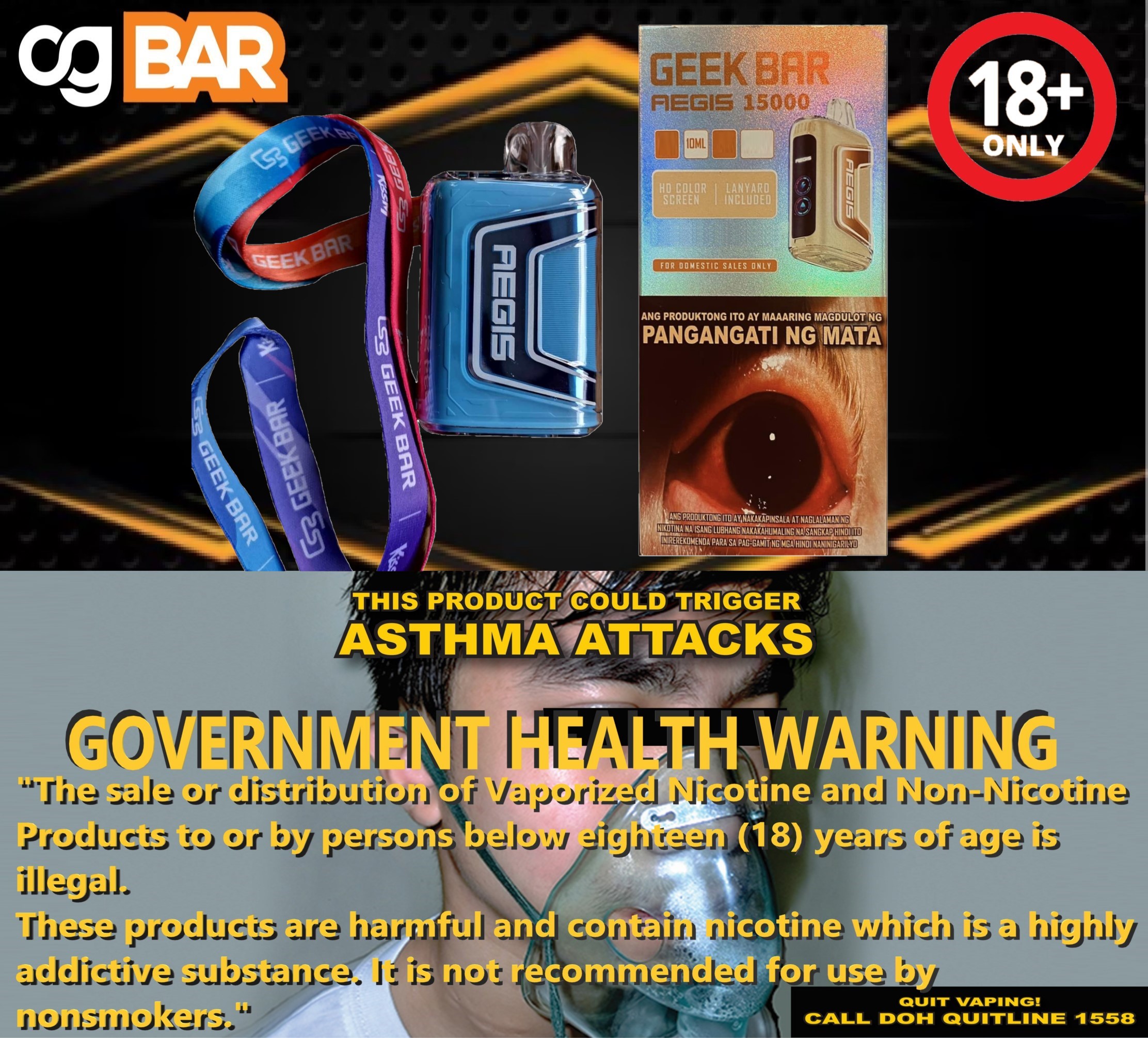 GEEKBAR 15000 P.C DISPO POD ORIGINAL | Lazada PH