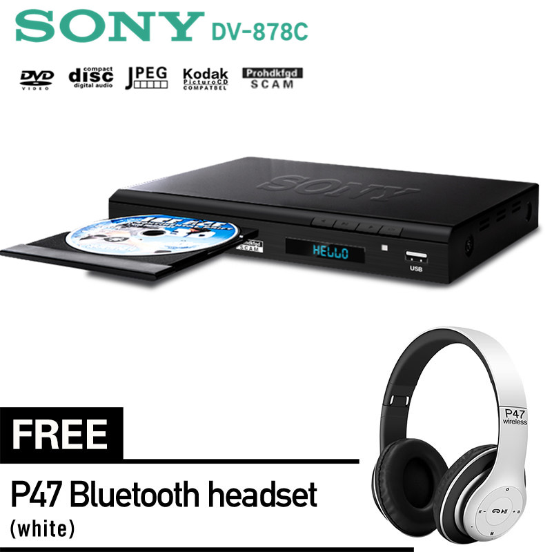 COD Portable DVD Player for TV DVD Player Compact Multi Region ADH CD ...