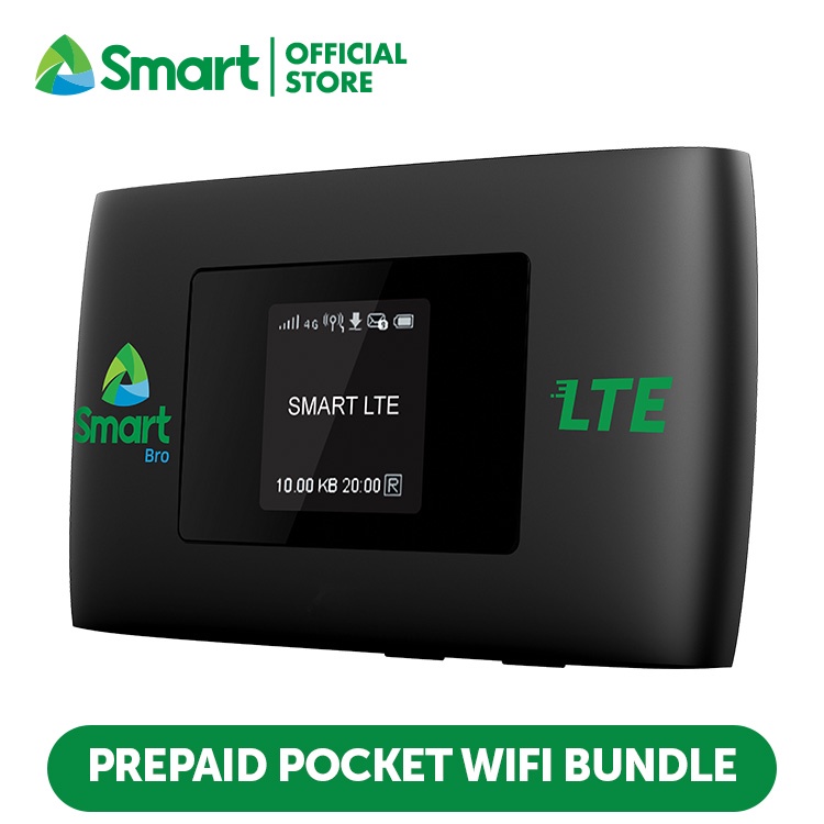 AIKAS SMART Bro Prepaid LTE Pocket WiFi (ZTE-920US) | Lazada PH
