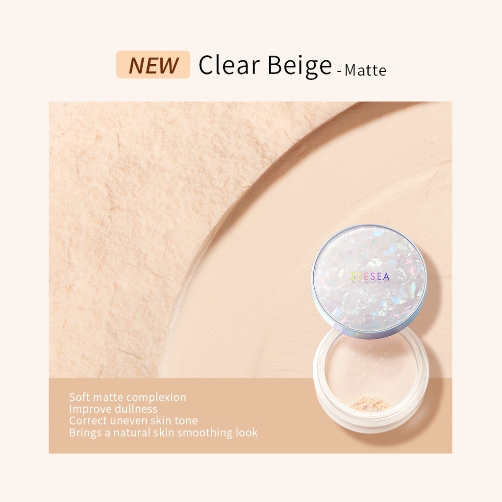 Hot xidunmeicou998010 ZEESEA Shell Series Zero Powder Loose Powder Oil ...