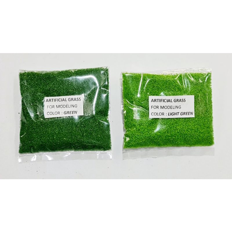 SCALE MODEL POWDER GRASS / ARTIFICIAL GRASS (SOLD PER PACK) | Lazada PH
