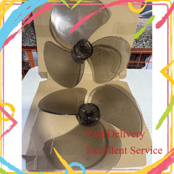 kdk national panasonic electric fan blade 16 inches orig transparent ...