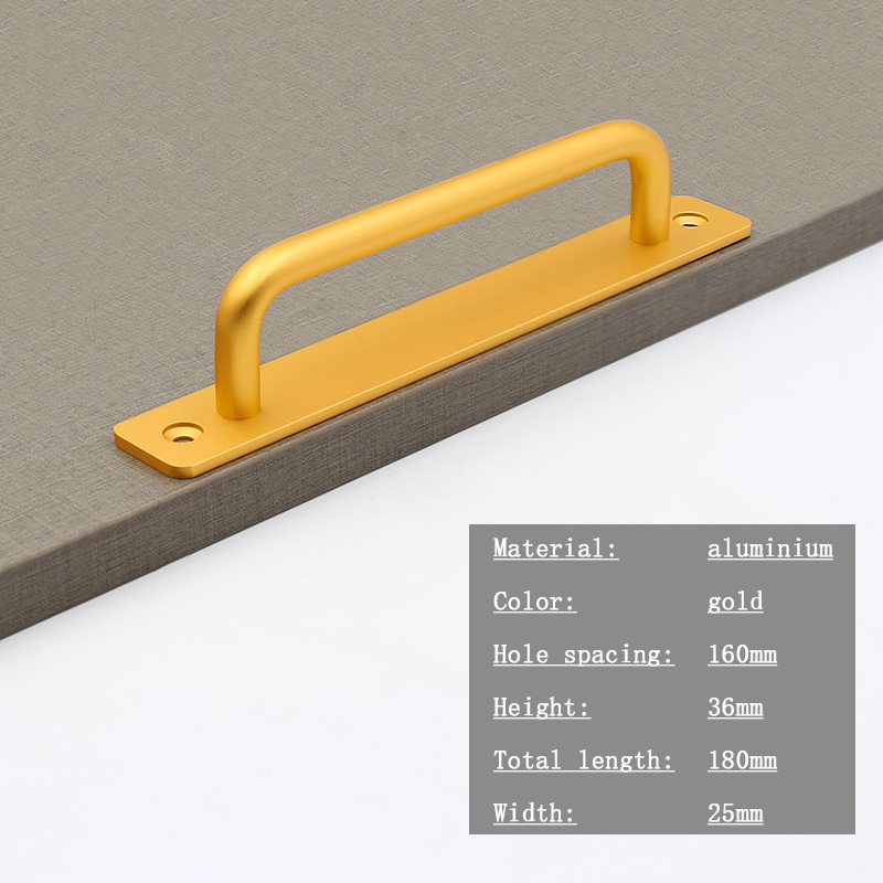 Aluminum Alloy Door Handles Balcony Bedroom Door Grab Bar Suitable ...