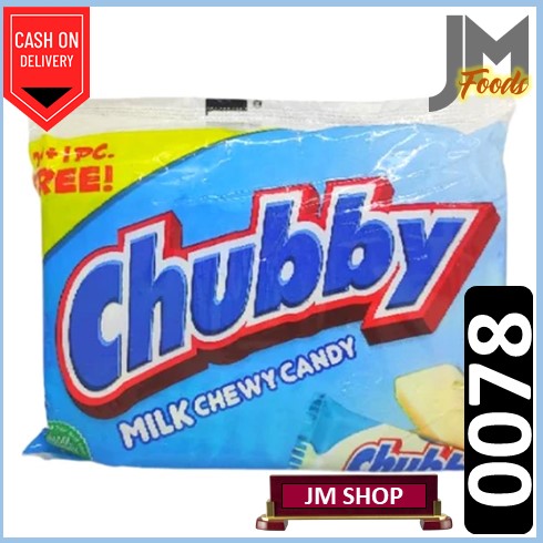 JM FG-0078 | JM Foods | Chubby Soft Candy | 20's [ Chocolate | Milk | Peanut | Caramel ] | Lazada PH