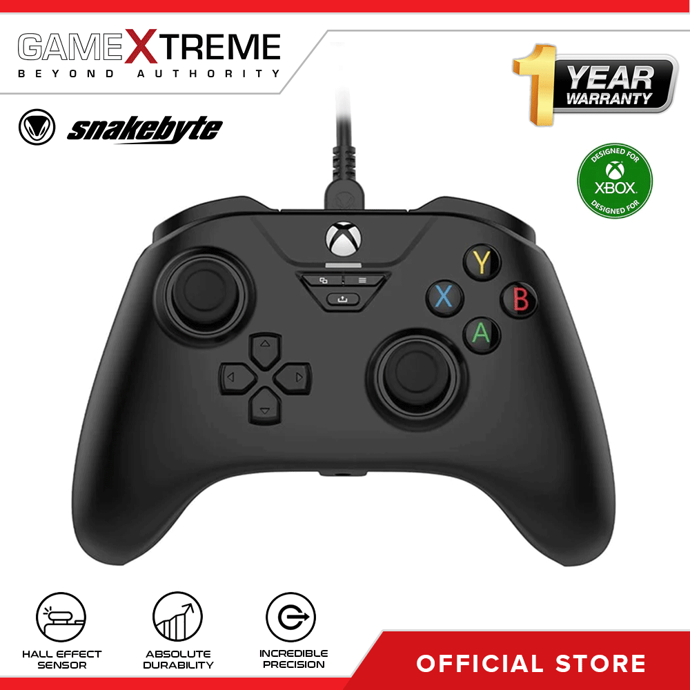 Snakebyte GamePad Base X Precision Wired Controller for Xbox/ Xbox S|X ...