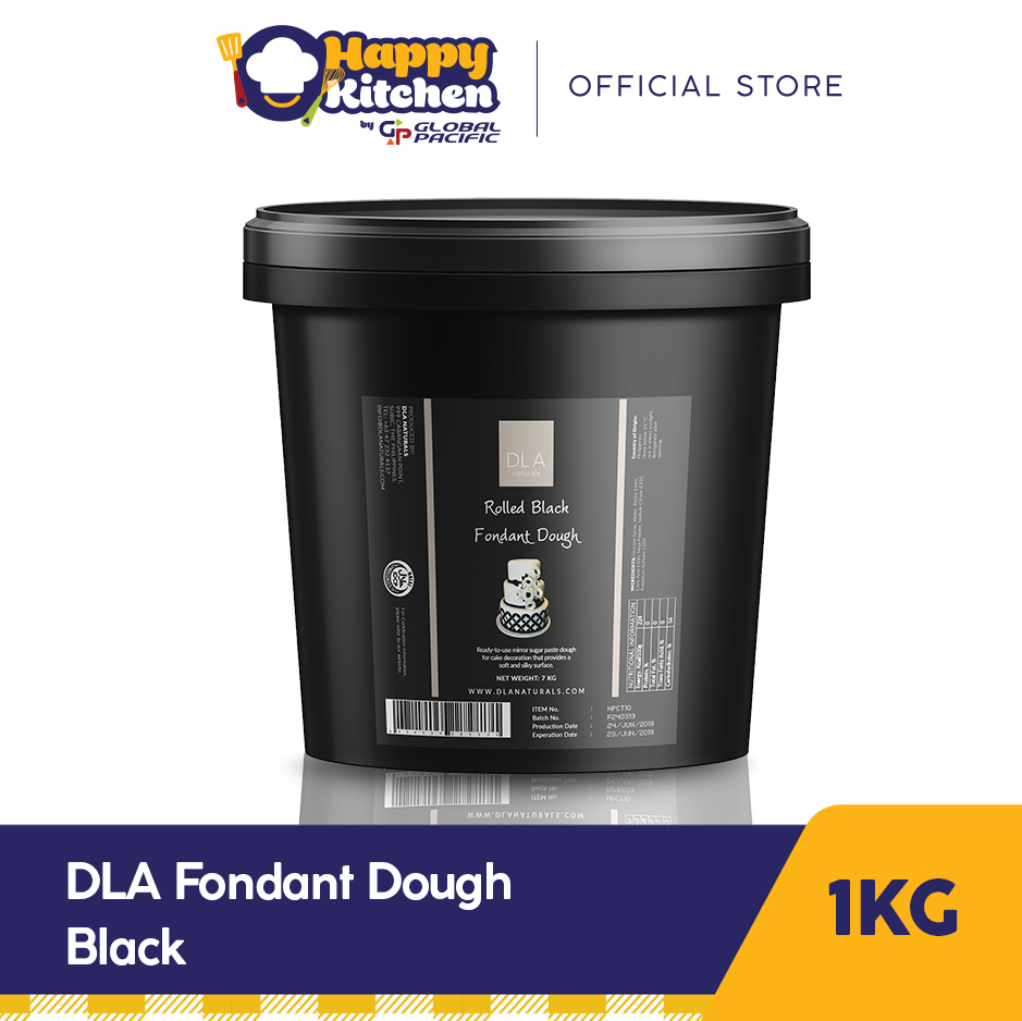 DLA Fondant Dough Black 1kg | Lazada PH