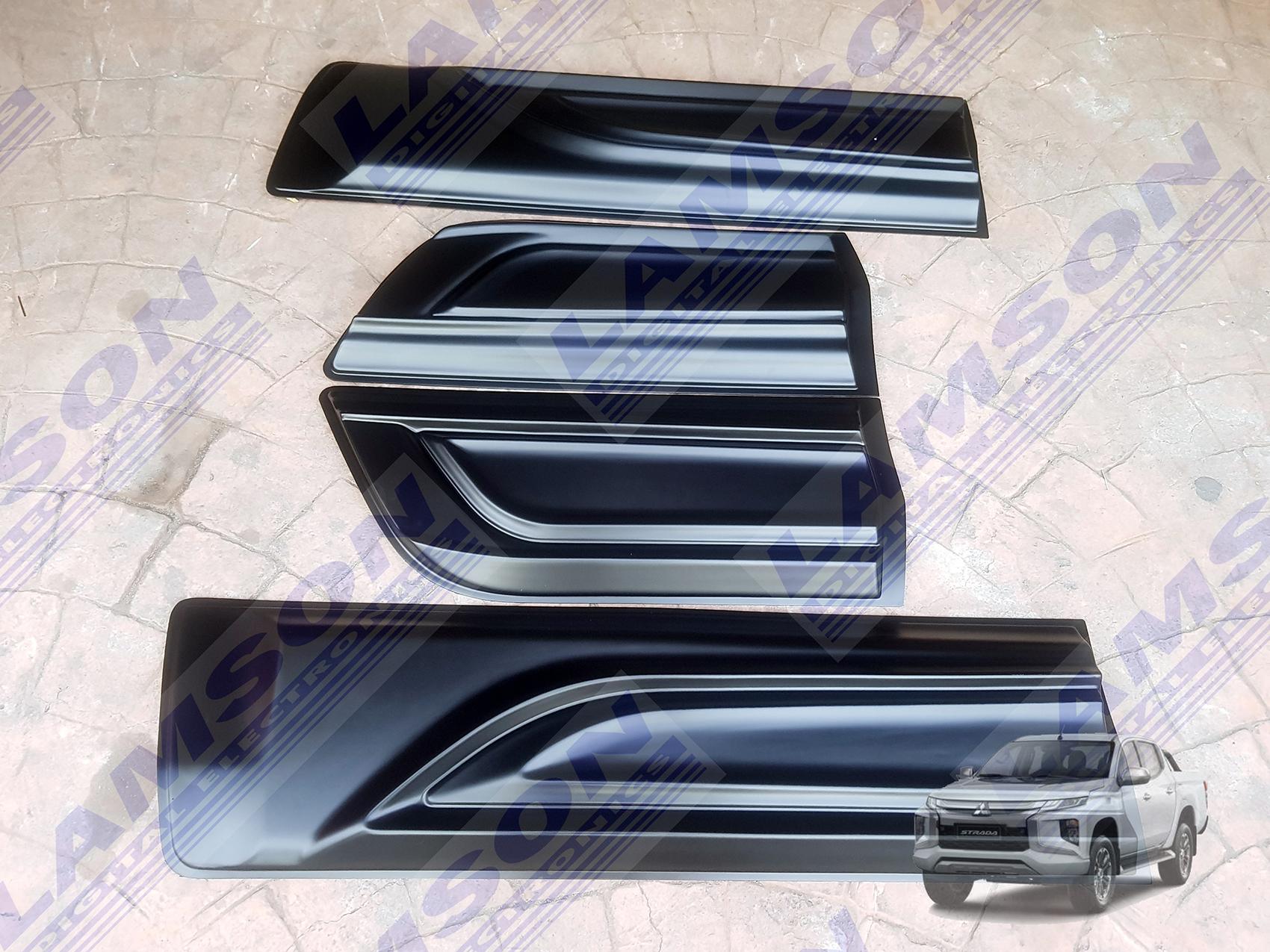 Mitsubishi Strada 2015 - 2023 Door Cladding Body Moulding | Lazada PH