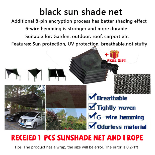 Big Size Sun Shade Net Anti UV Outdoor Waterproof Sun Shade Garden Net ...