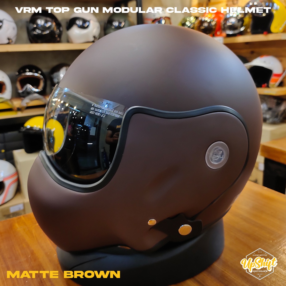 cLgVRM TOPGUN MODULAR CLASSIC HELMET / CLASSIC HELMET / RETRO HELMET ...