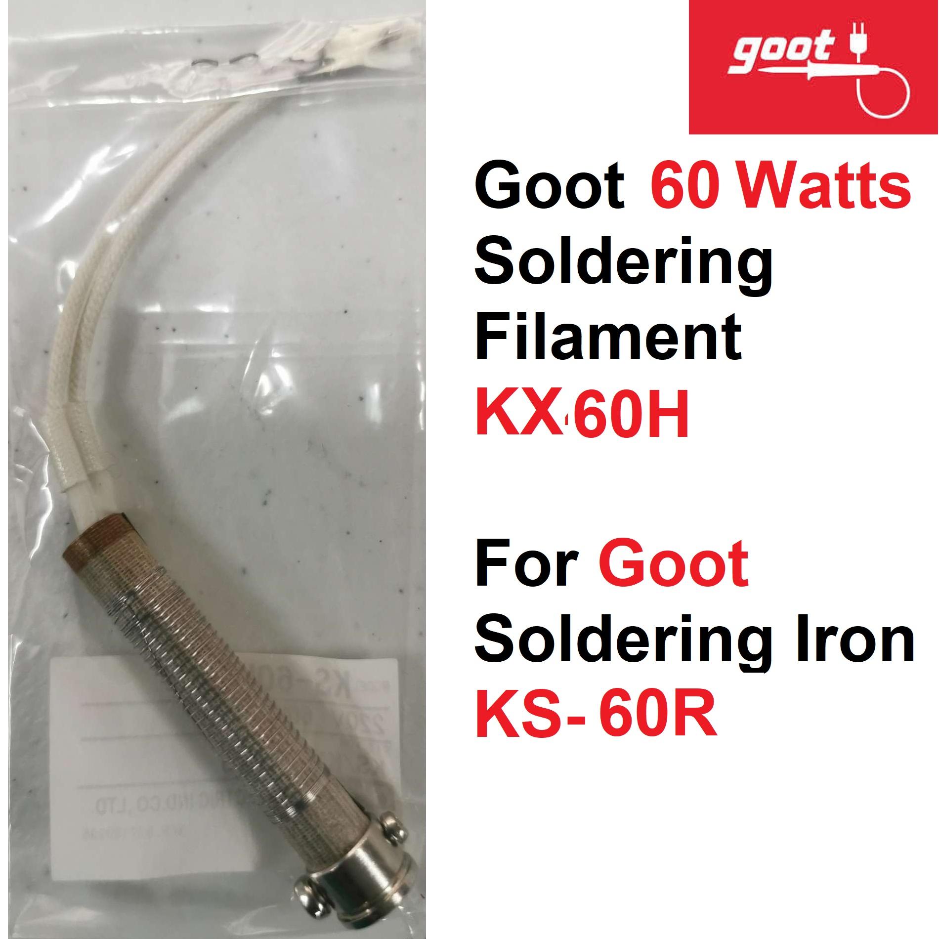 Goot Filament 60 watts KX60H 60W Soldering Filament made in Japan ...