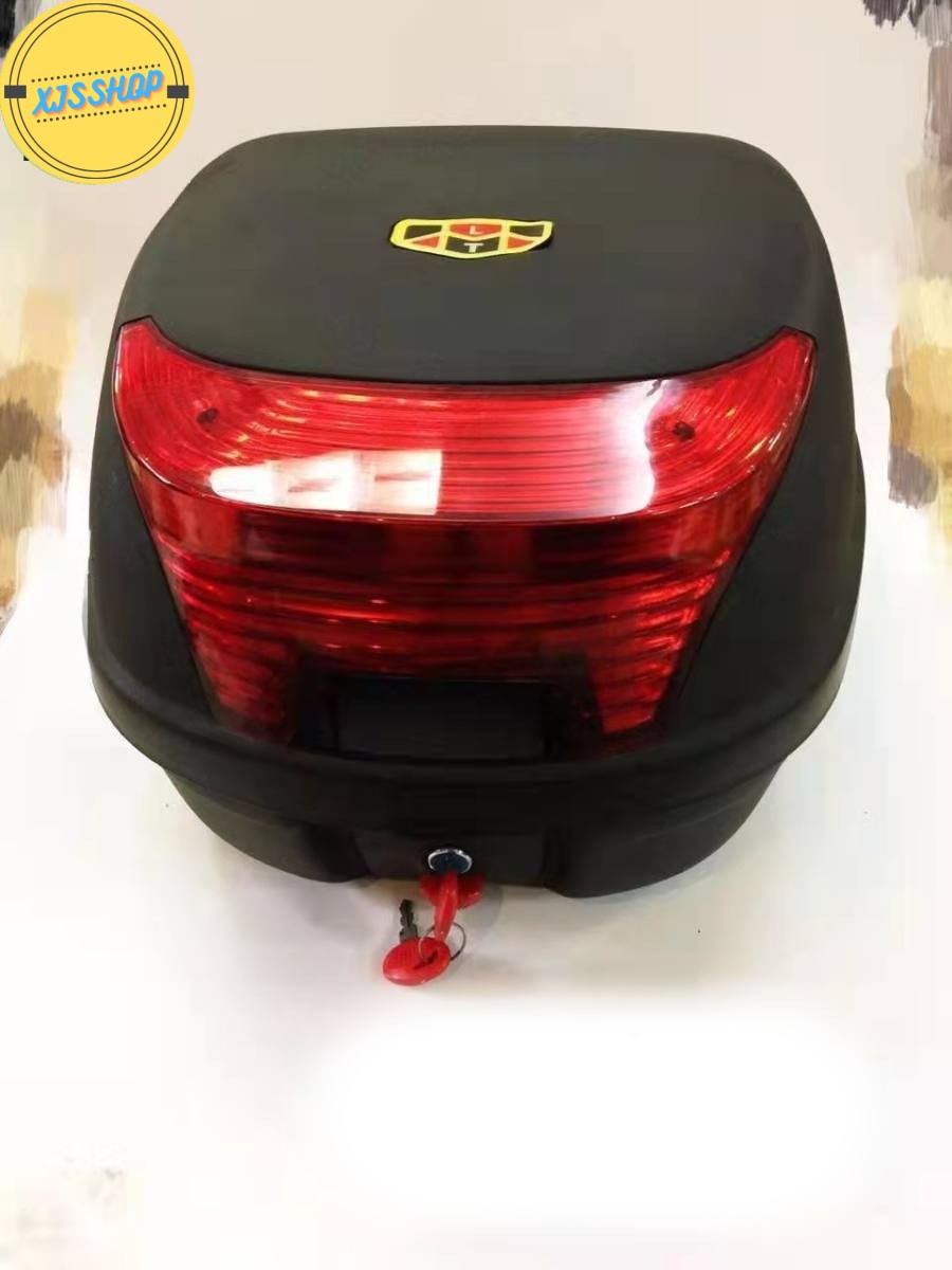 XJSShop Motorcyle Compartment Box Luggage Tail Case Trunk (25Liters ...