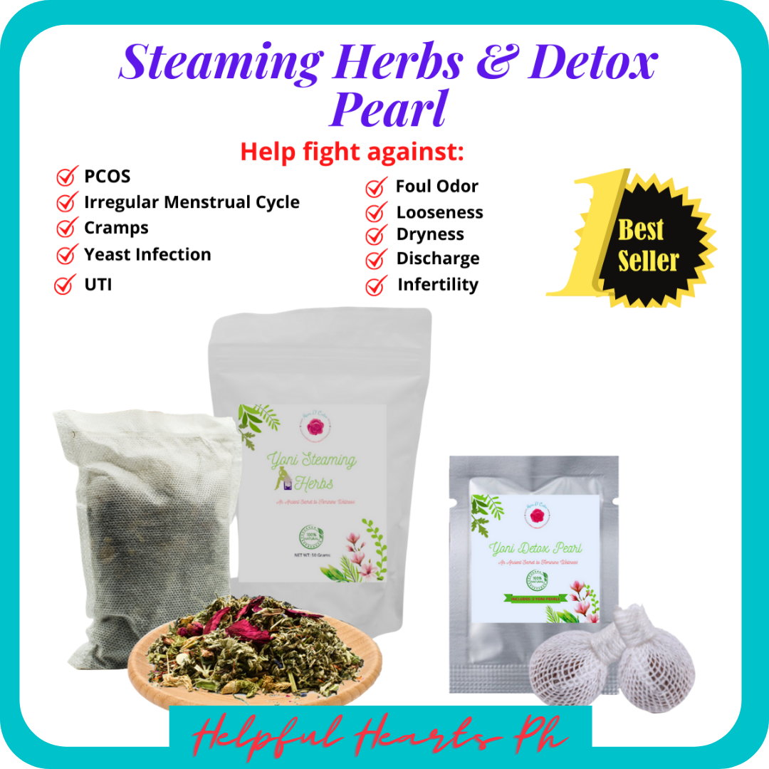 Yoni Steam Herbs Natural 50g per pack Women Vaginal Health and Organic Original Vaginal Detox ...