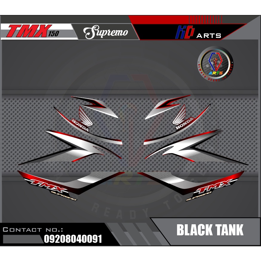 NEW H0nda TMX SUPREMO 150 Decals Design Stock | Lazada PH