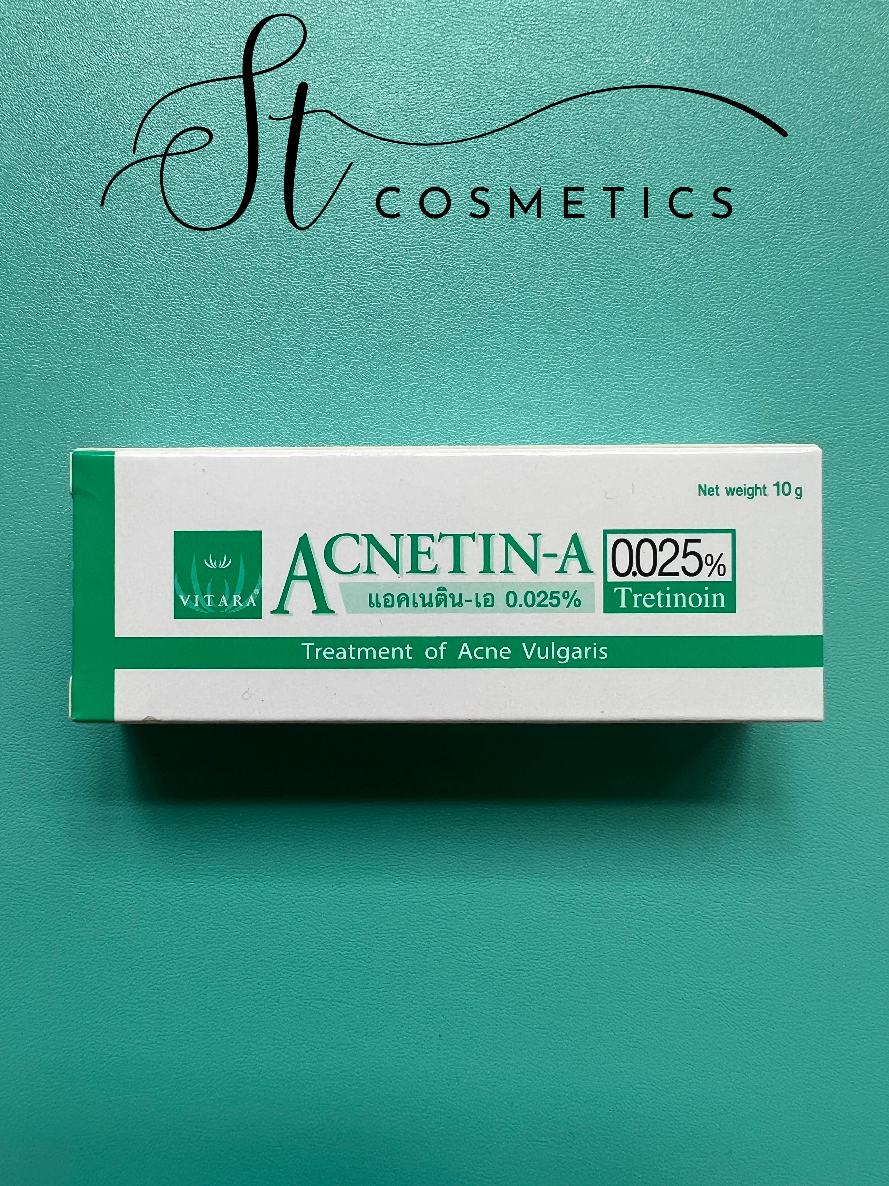 Acnetin-A 0.05% - 0.025% Tretinoin Treatment For Acne Vulgaris Cream ...