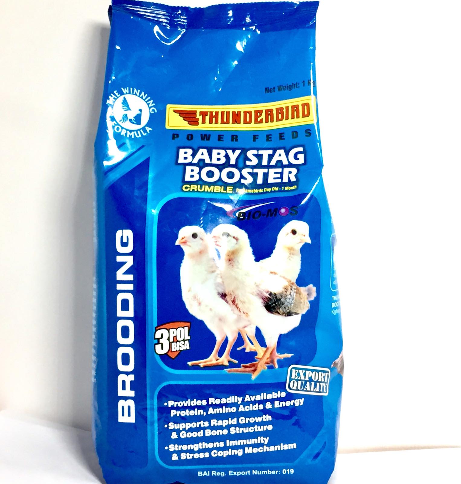 [SOUTH VET II] Thunderbird Baby Stag Booster Crumble Pack for CHICKS ...