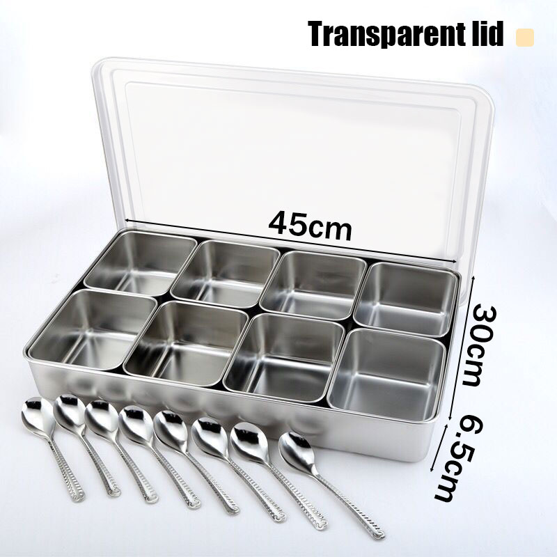 【Fast Shipping】kitchen/Hotel stainless steel condiments container ...