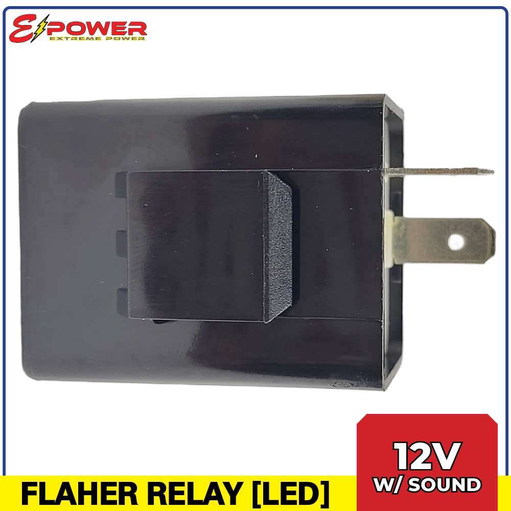 E-Power 12V for LED Motorcycle Flasher Relay w/ Sound | Lazada PH