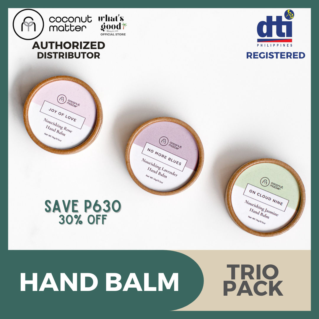 Coconut Matter Nourishing Hand Balm 3-Pack (14g x 3) | Lazada PH