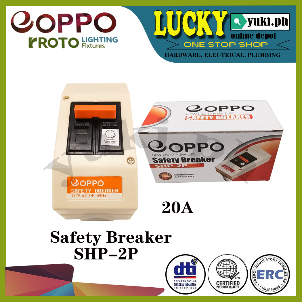 ROTO/EOPPO SHP-2P Safety Breaker | Lazada PH