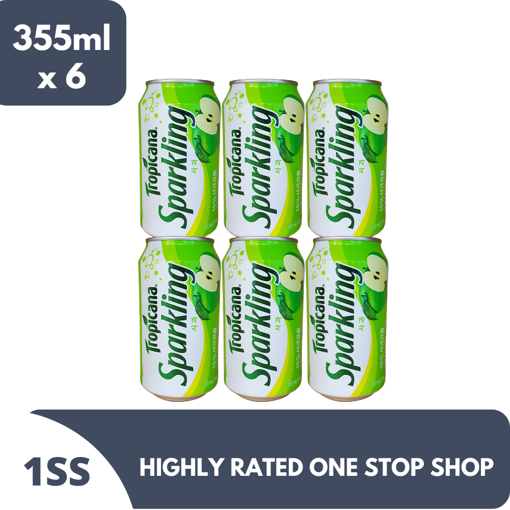 Tropicana Sparkling Apple 355ml x 6 | Lazada PH