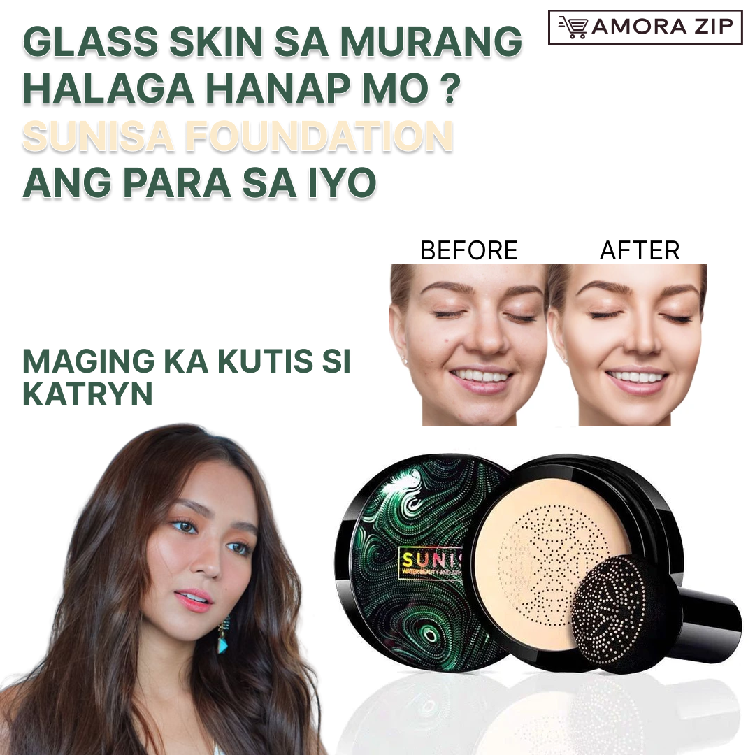 Original SUNISA Foundation Mushroom Head Air Cushion Waterproof BB ...