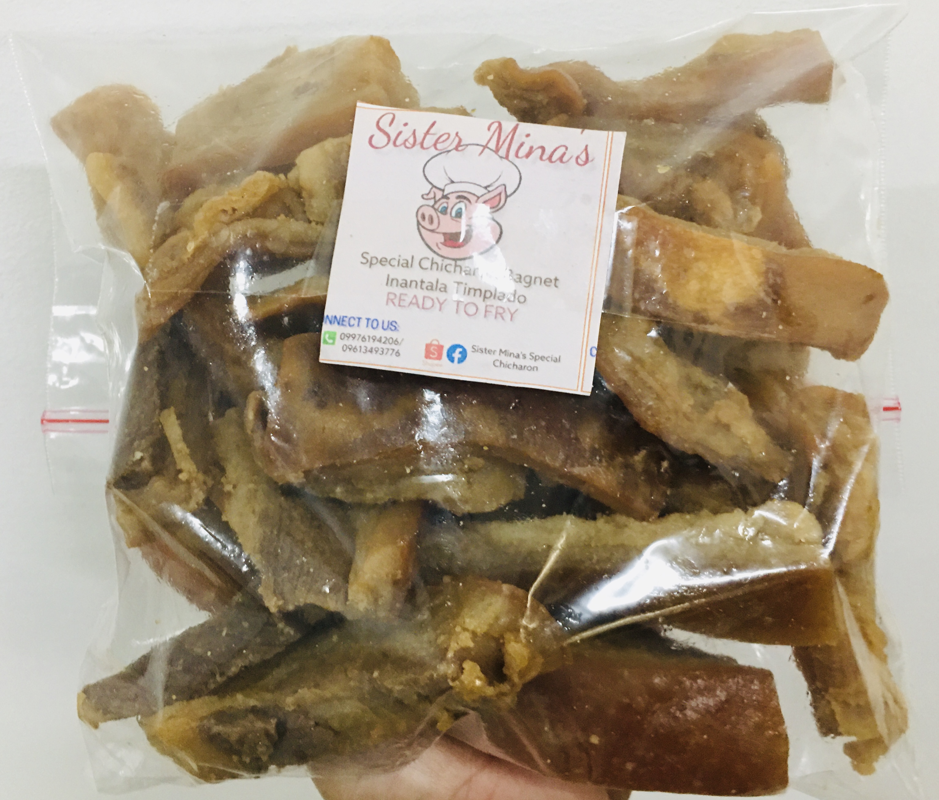 1/2 kg Special Chicharon Bagnet Inantala Timplado (Ready to Fry ...