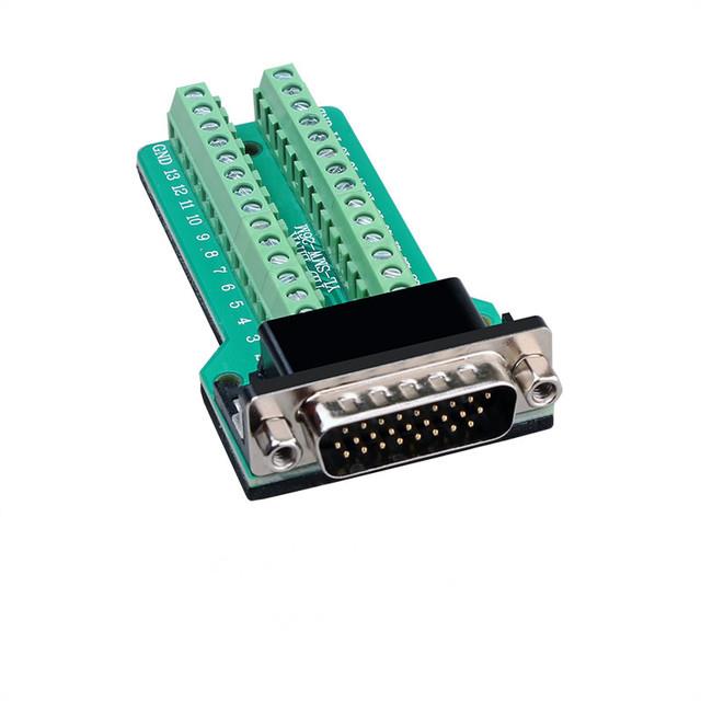 26-Pin D-SUB Connector DB26 3 Rows Serial Parallel Port Serial ...