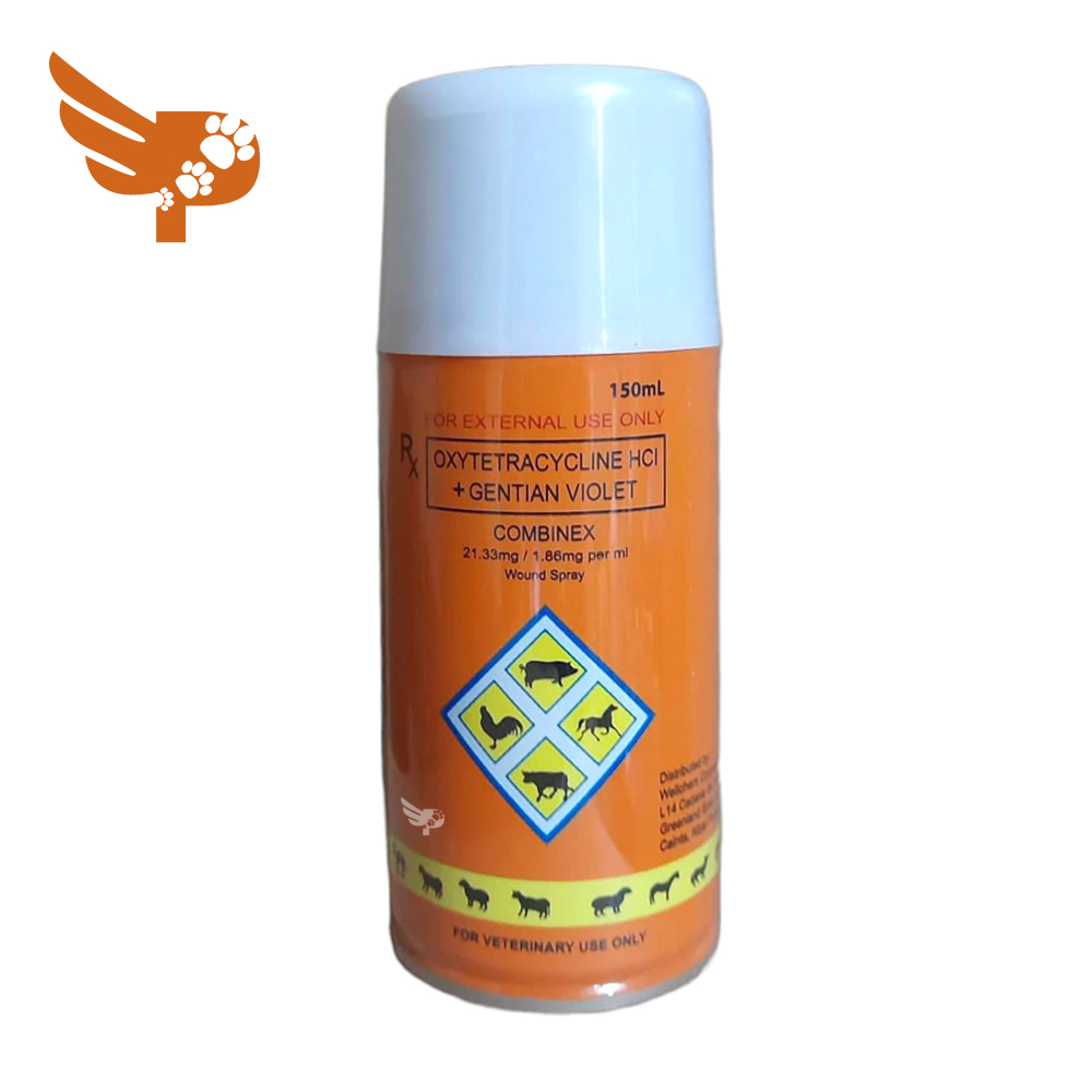 Combinex Wound Spray150ml - for fighting cocks, pigs, cattle, horse ...