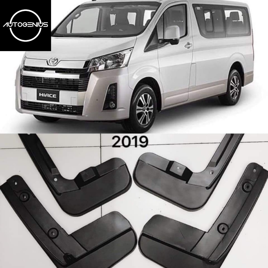 Mudguard Splash Guard Mud Flaps for TOYOTA HIACE 2019 2022 Commuter ...